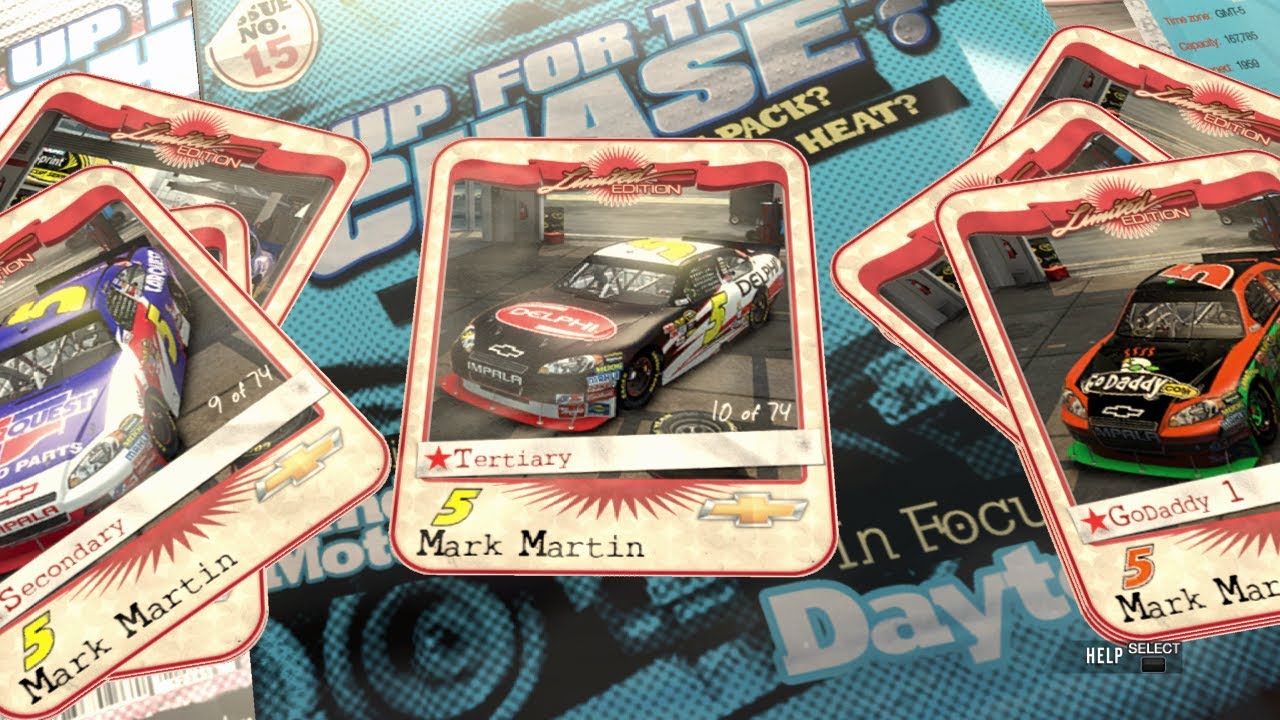 NASCAR The Game 2011 - Mark Martin @ Watkins Glen (2010 Delphi) - YouTube