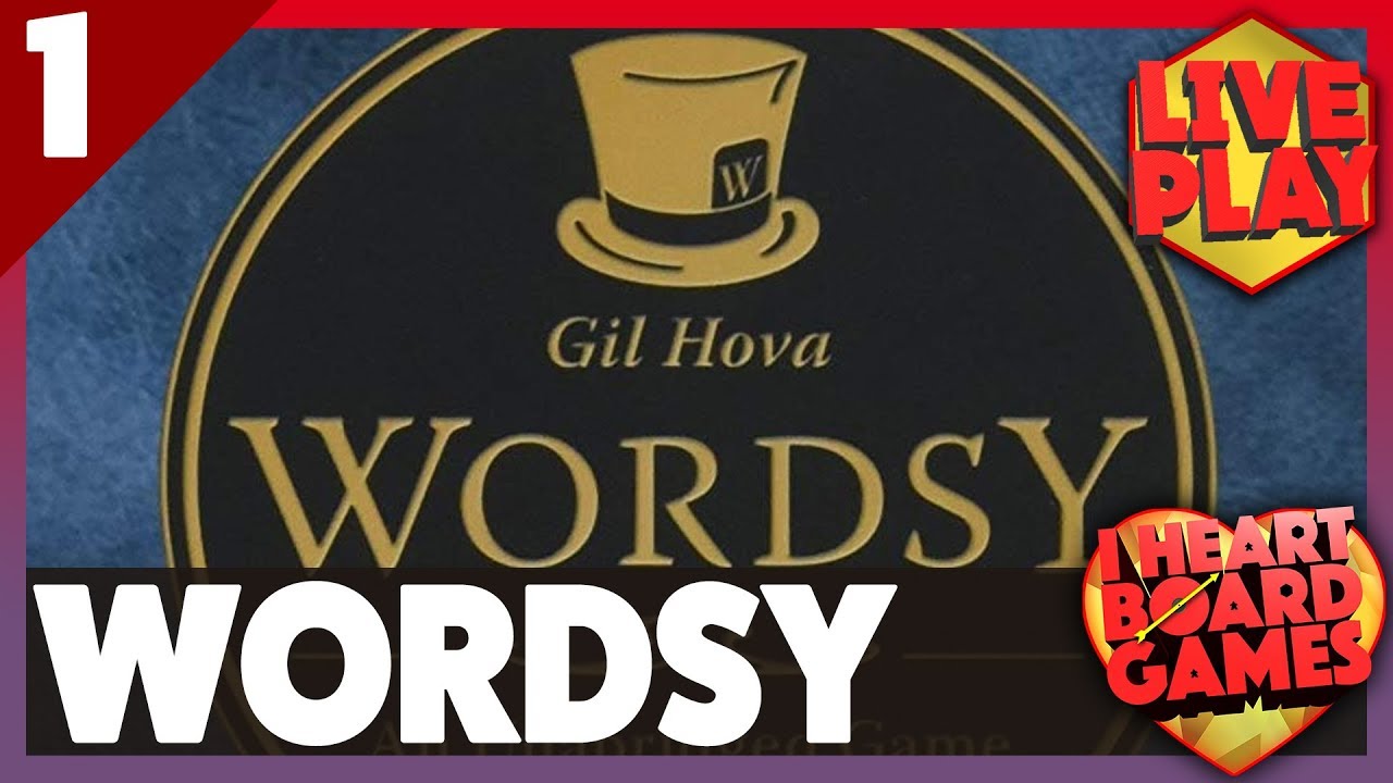 Wordsy, from Formal Ferret Games, by Gil Hova | Live Play | Session 1 ...