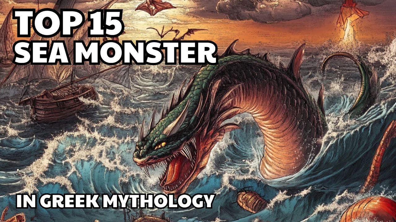 Top 15 Sea Monster in Greek Mythology - Mythical Sea Monster - YouTube