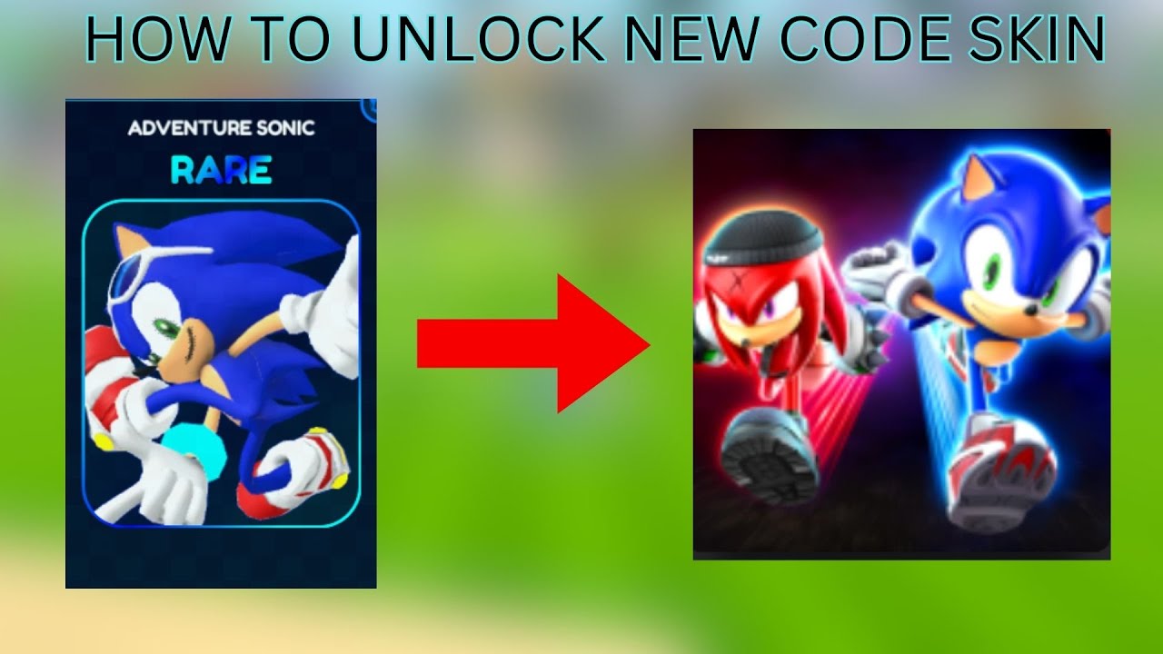 HOW TO UNLOCK ADVENTURE SONIC (NEW CODE) IN SONIC SPEED SIMULATOR ...