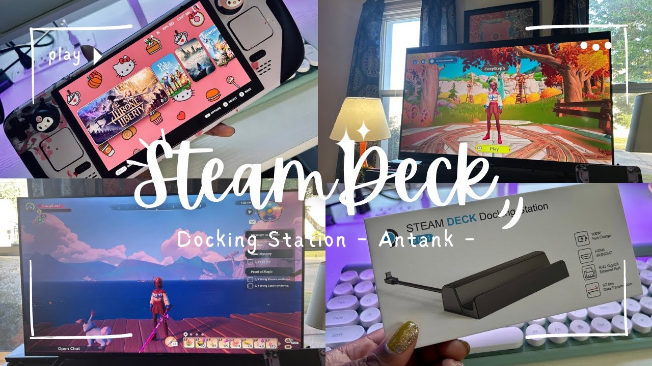 Antank Steam Deck Docking Station Review - YouTube