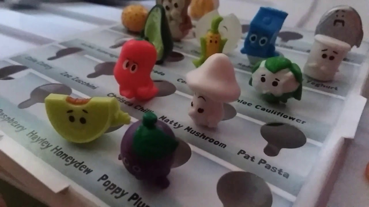 My Coles STIKEEZ!!! (Stikeez Fresh Friends) - YouTube