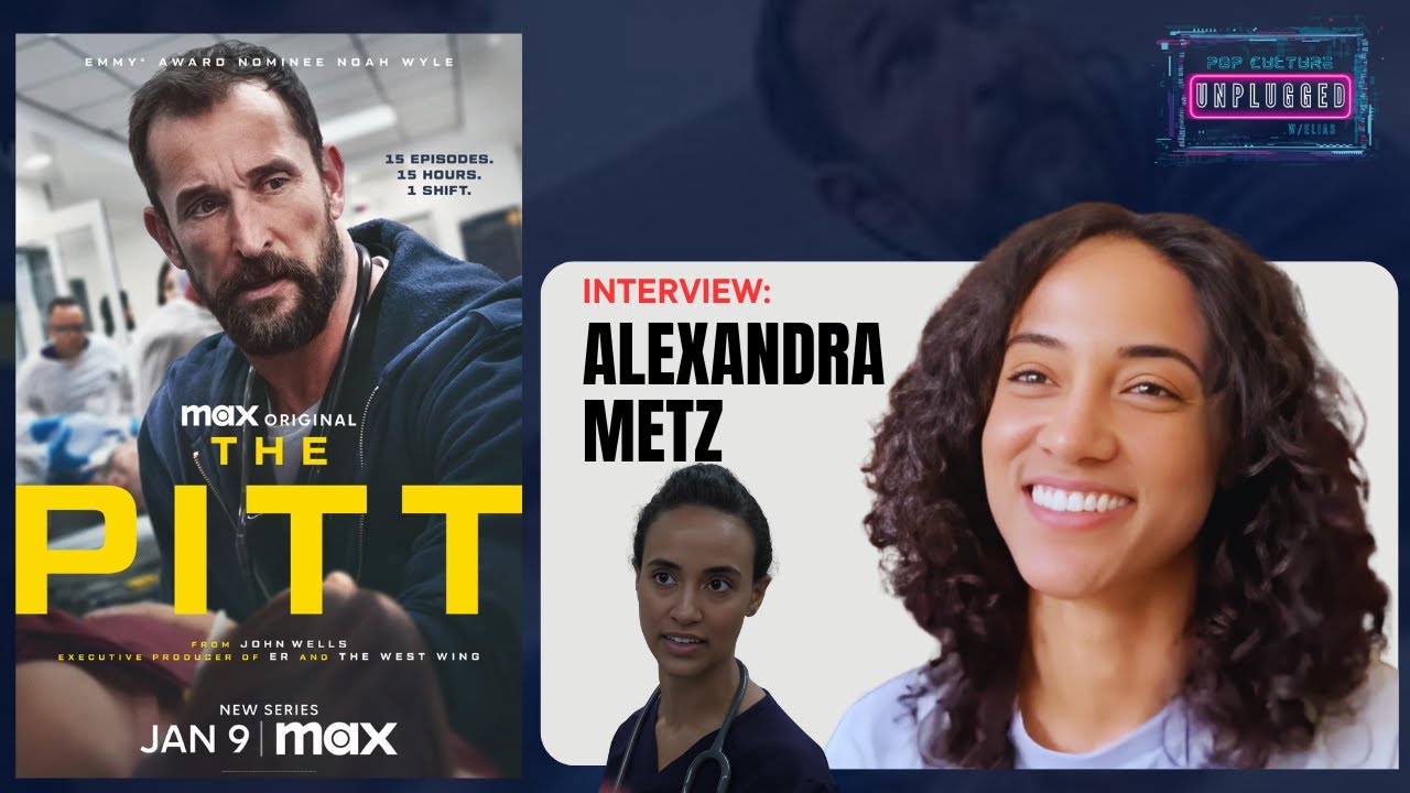 Alexandra Metz on Playing Dr. Yolanda Garcia in The Pitt on MAX - YouTube