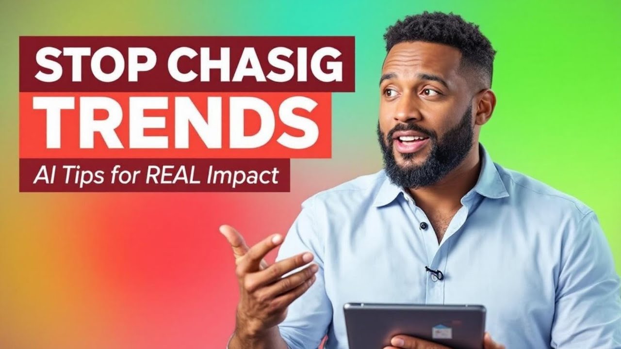 Stop Chasing Trends: AI Tips for Real Content Impact - YouTube