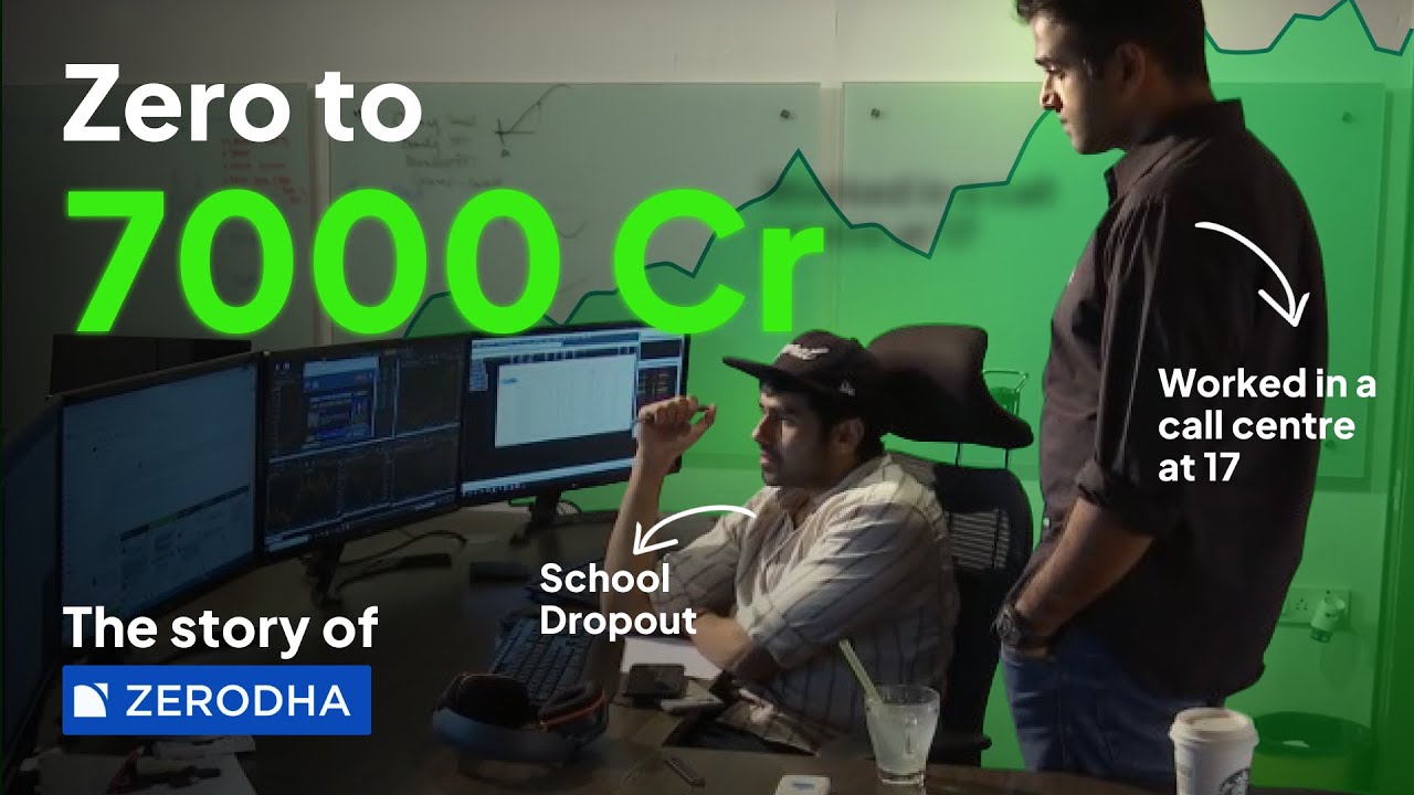 How Zerodha DISRUPTED the Indian Stock Trading Forever? | Case study ...