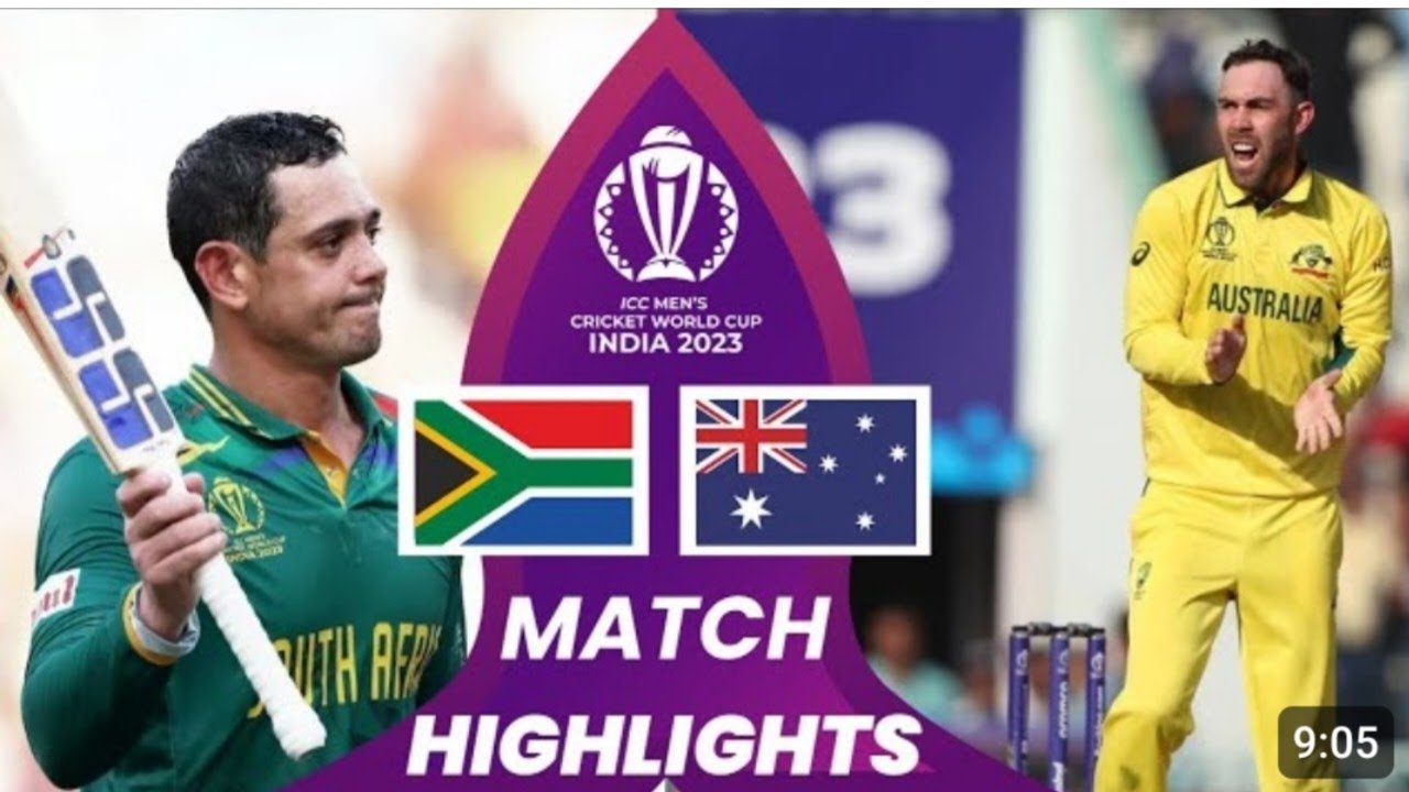 Australia vs South Africa ICC World Cup 2023 Match 10 Highlights | Aus ...
