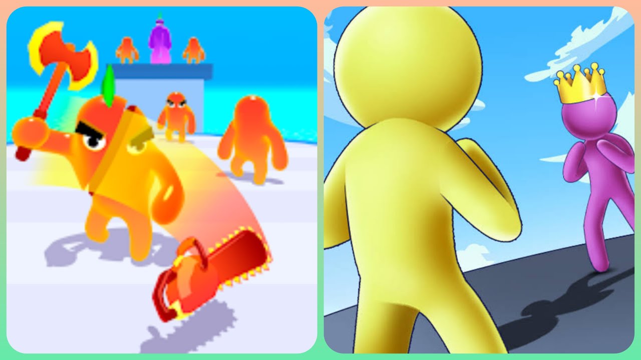 Loyal Gameplay Giant Rush Vs Join Blob Clash 3D🍓🍓 ️💔All Levels BBT256 - YouTube