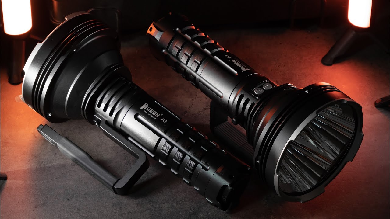 WUBEN A1 - overview, beamshots, comparison [QUICK REVIEW] - YouTube