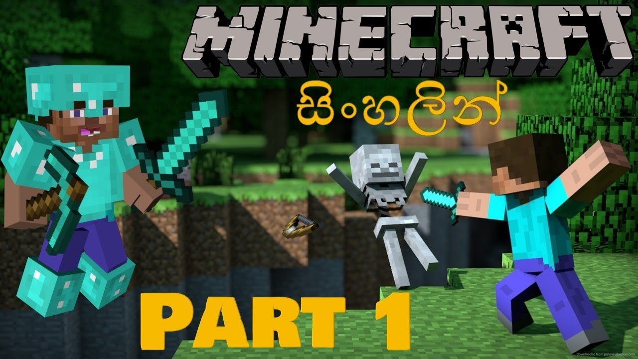 Minecraft Sinhala Survival Episode 1 Gameplay by SinhalaTech - YouTube