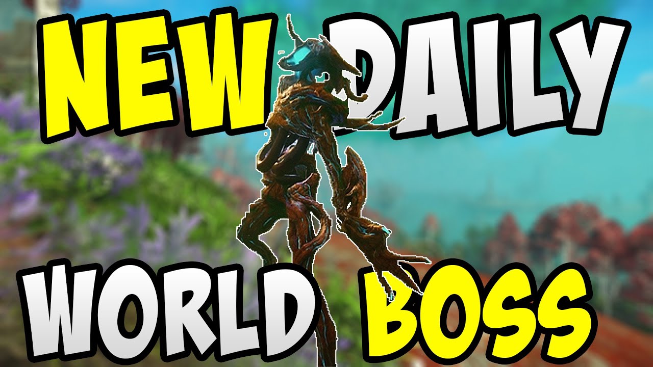 New Daily World Boss Fury of the Spriggan! | New World Season 1 - YouTube