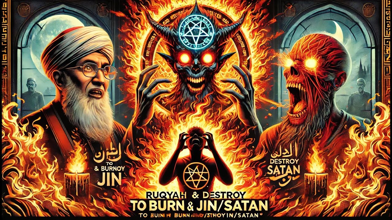 Burn the Jinn and Satan that disturb your body with Ruqyah - YouTube