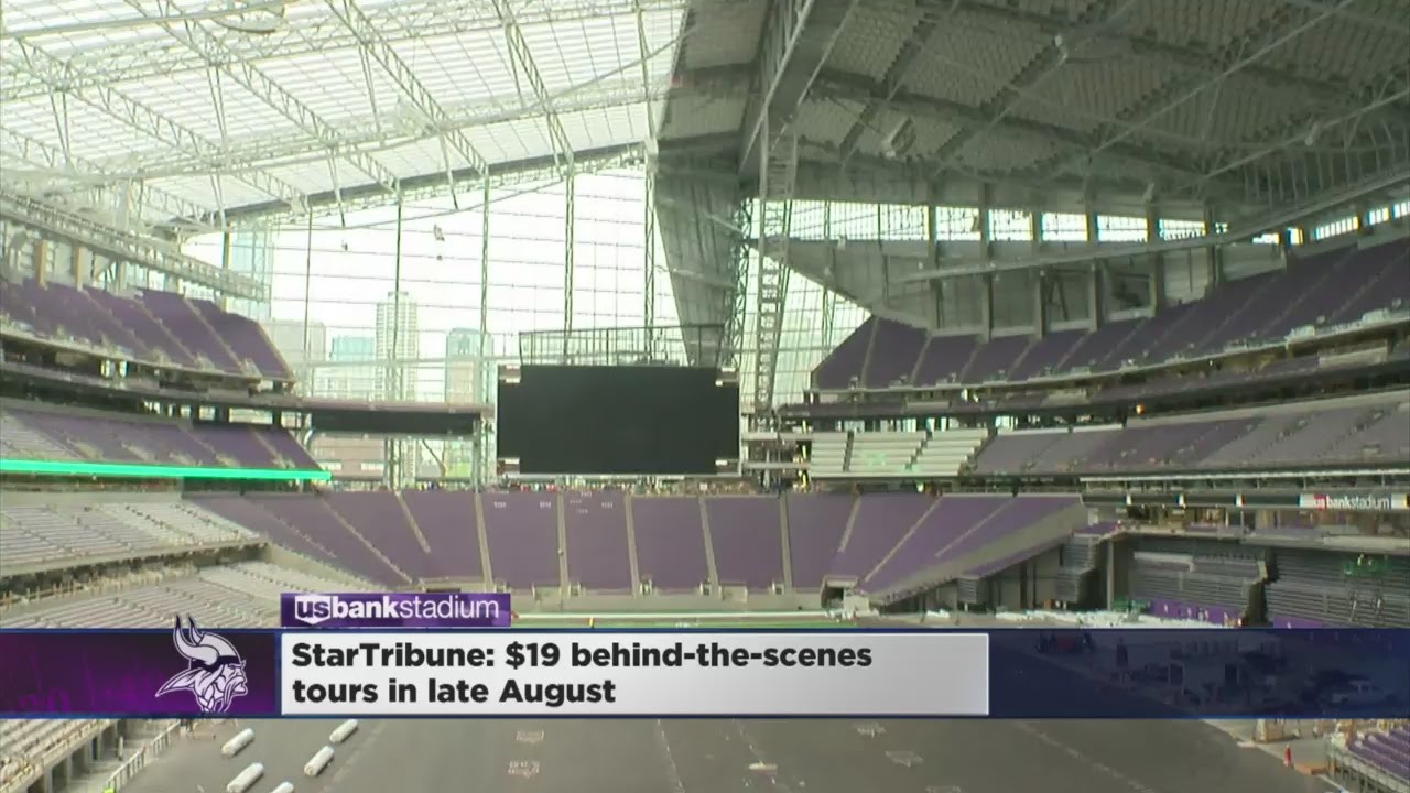 U.S. Bank Stadium To Begin Offering Tours - YouTube