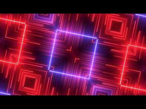 4K Neon Multicolored lines Background Animation 34 - YouTube