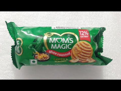 Mom's Magic Ghee Roasted Flover With Cashew & Almond Unboxing Biscuits Video 🍪 i/Long Video 