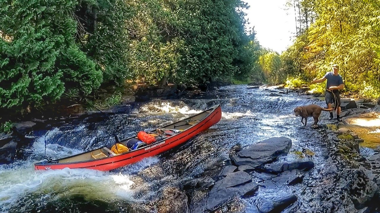 4 Days Wild Backcountry Canoe Camping in Algonquin Park - YouTube
