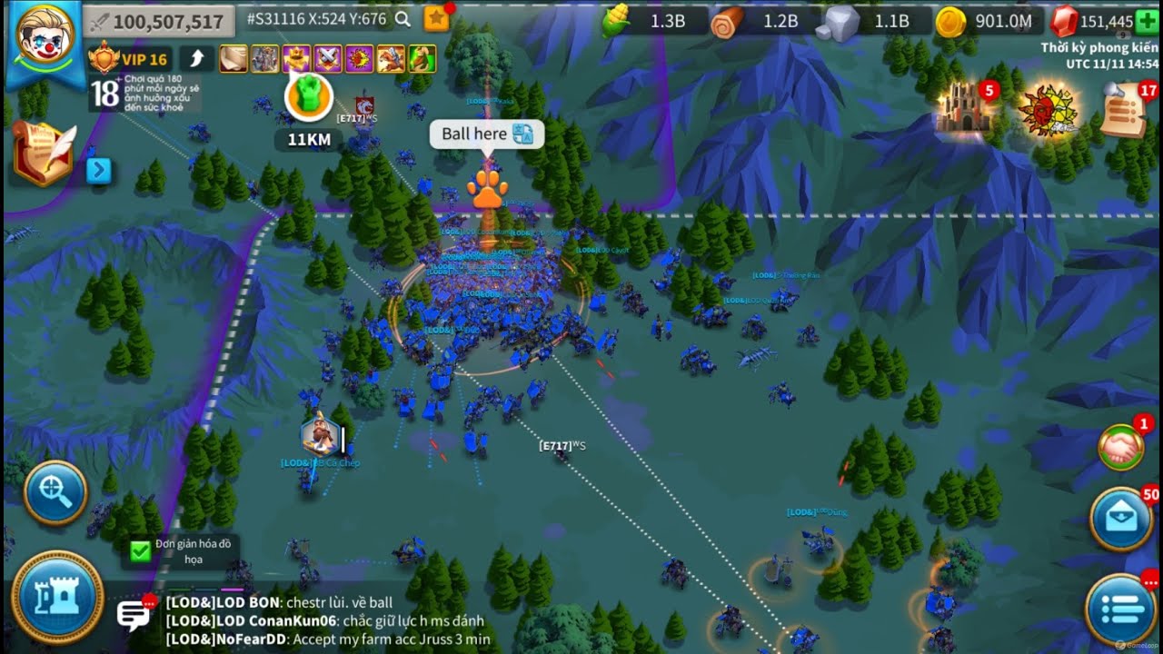 Kingland KvK 3 Kingdom #2707 Rise of kingdoms - YouTube