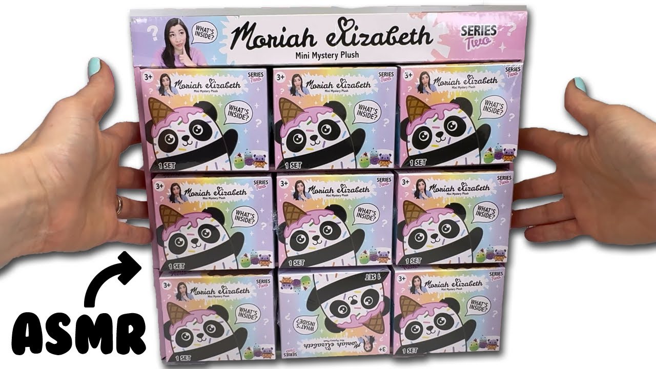 ASMR | Moriah Elizabeth Mini Mystery Plush Blind Bags FULL BOX Opening ...