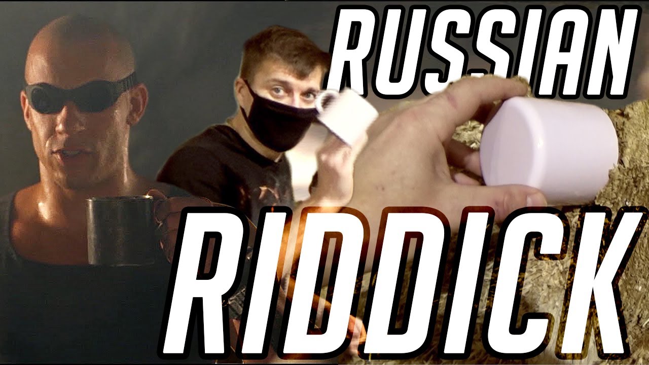 Russian Riddick with a cup of tea (throwing a cup target) - YouTube