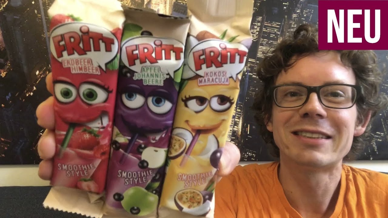 FRITT Smoothie Style im Sorten-Test: Erdbeer Himbeer, Kokos Maracuja ...