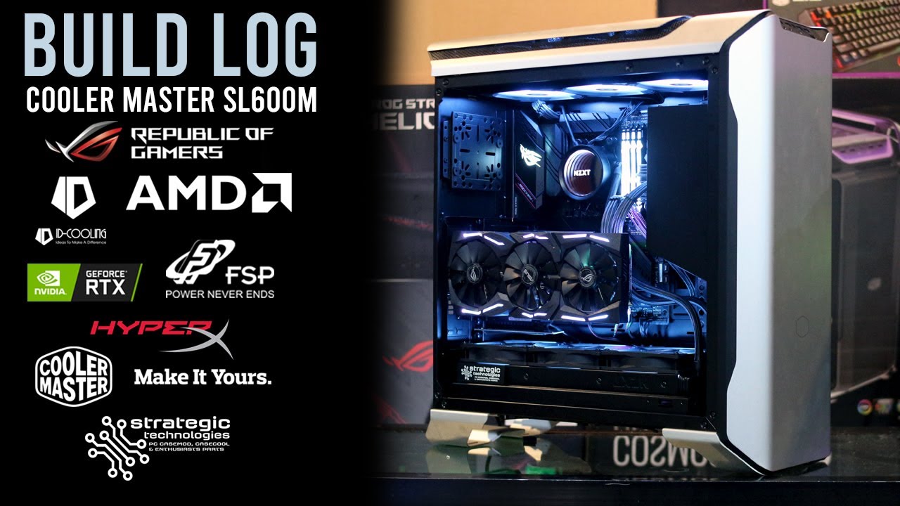 COOLER MASTER SL600M BUILD LOG - YouTube