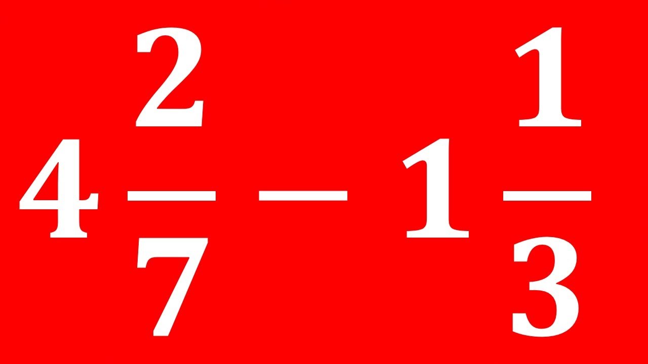 How To Subtract Mixed Fractions With Unlike Denominators How To How To Subtract Mixed Fractions With Unlike Denominators How To