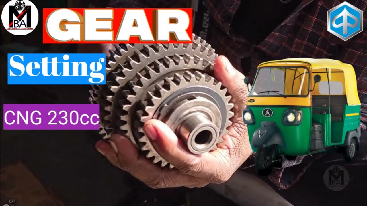 Piaggio CNG 230cc||Gearbox Full Fitting||#piaggio#mechanical - YouTube