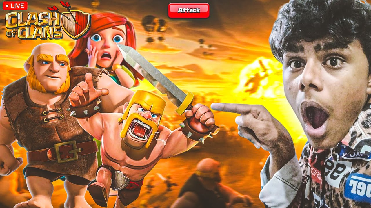 COC LIVE STREAM | ☠️ Entertainment | ByteBoss ! - YouTube