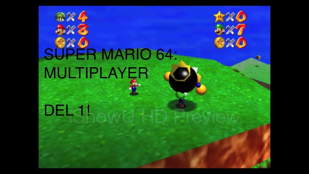 Super Mario 64 Multiplayer - del 1 (gammal) - YouTube