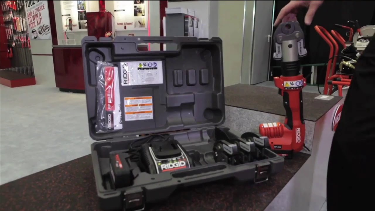 Ridgid Propress RP200 B - YouTube