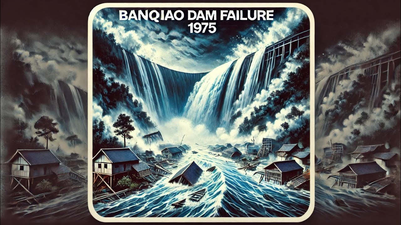 Banqiao Dam Failure In China 1975 - YouTube