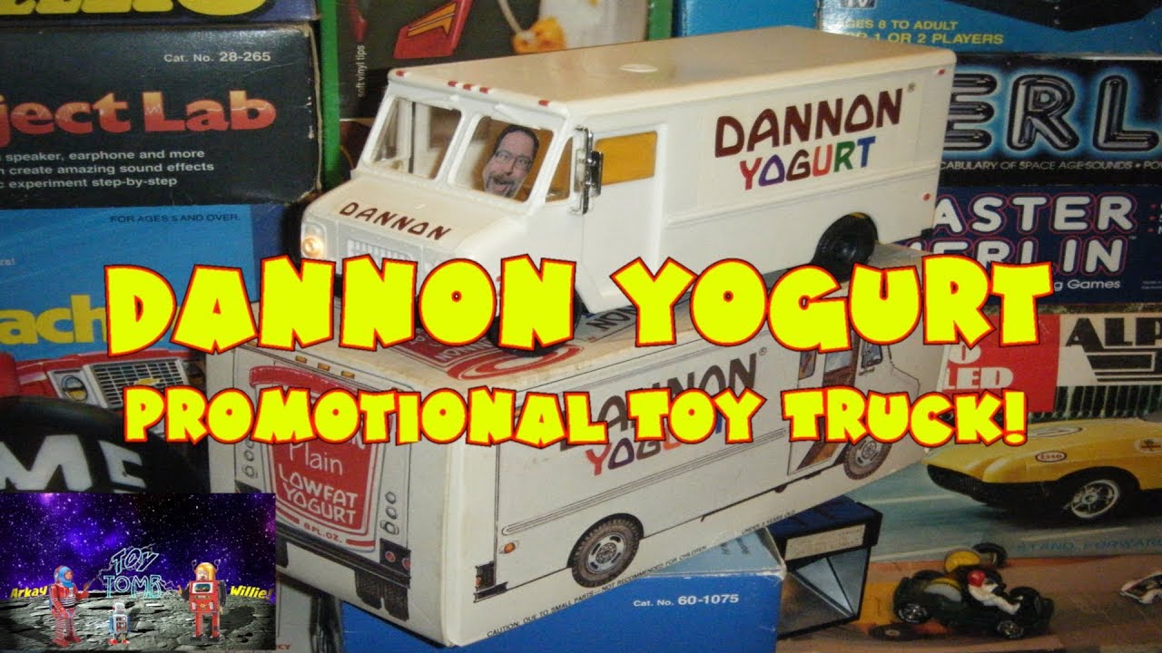 Dannon Yogurt Promotional Toy Truck - YouTube