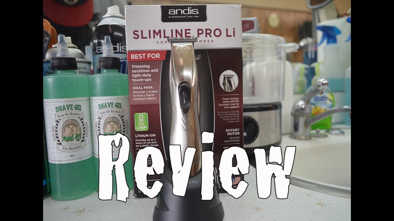 Andis Slim Line Pro Li Review - YouTube