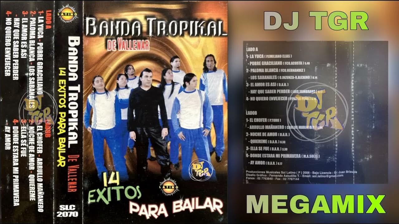 BANDA TROPIKAL 14 EXITOS [2006] MIX DJ TGR - YouTube
