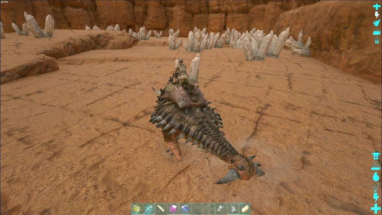 ARK Ragnarok 10 Crystal Cavern - YouTube