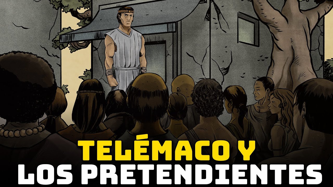 Telémaco y los Pretendientes - La Odisea - # 2 - Mira la Historia - YouTube