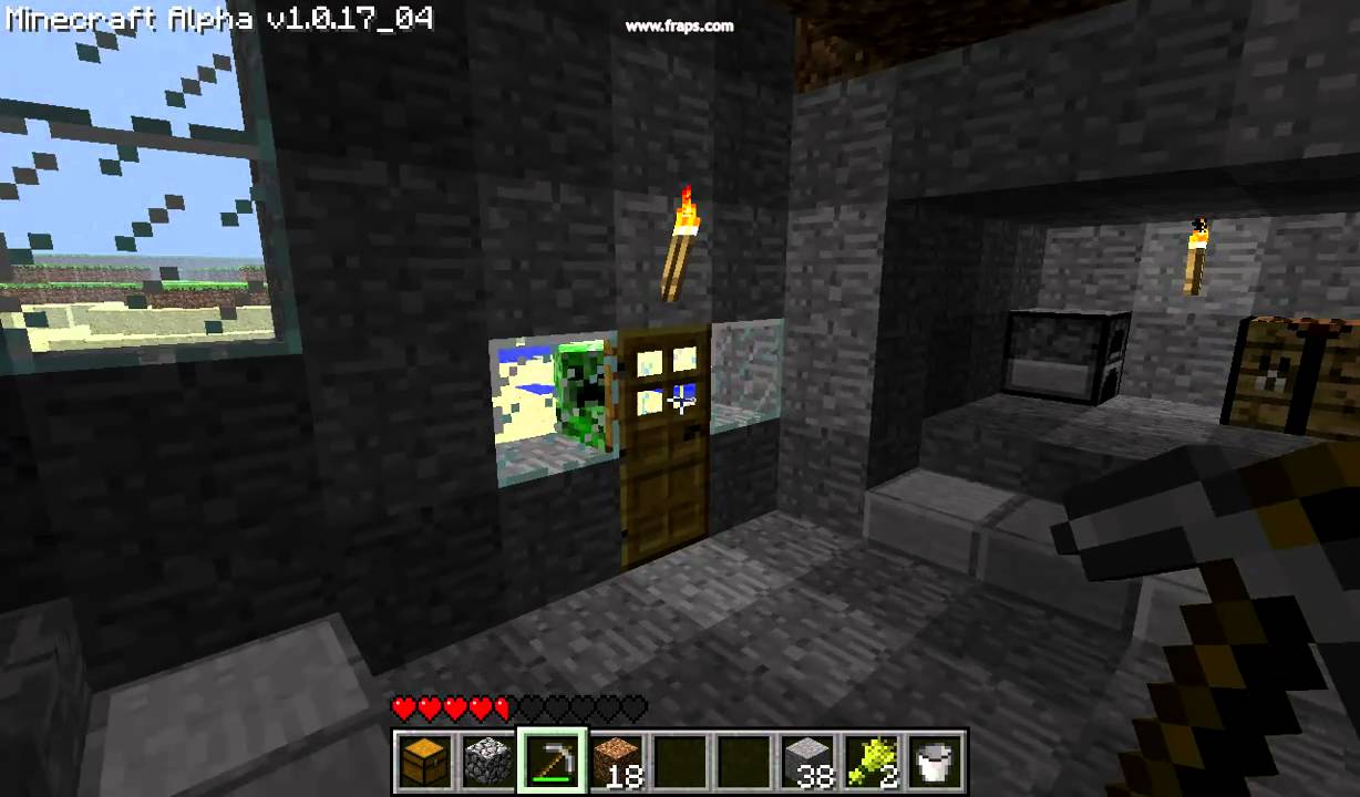 This is why they call them creepers in minecraft - YouTube