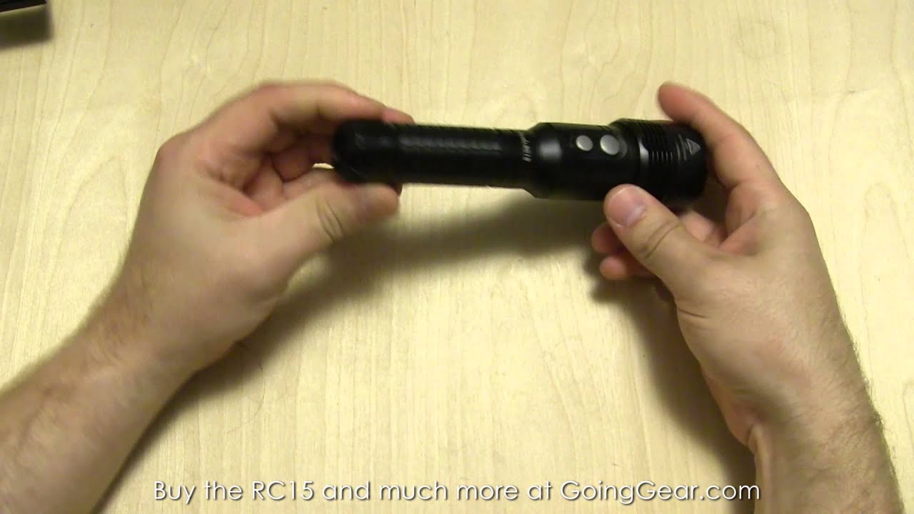 Fenix RC15 LED Flashlight Quick Review - YouTube