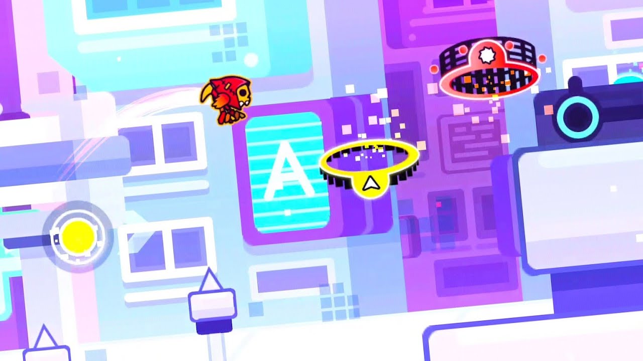 [CUTE] "Cosmic Rush" by 0xNano (Easy Demon) [On Mobile] - Geometry Dash ...