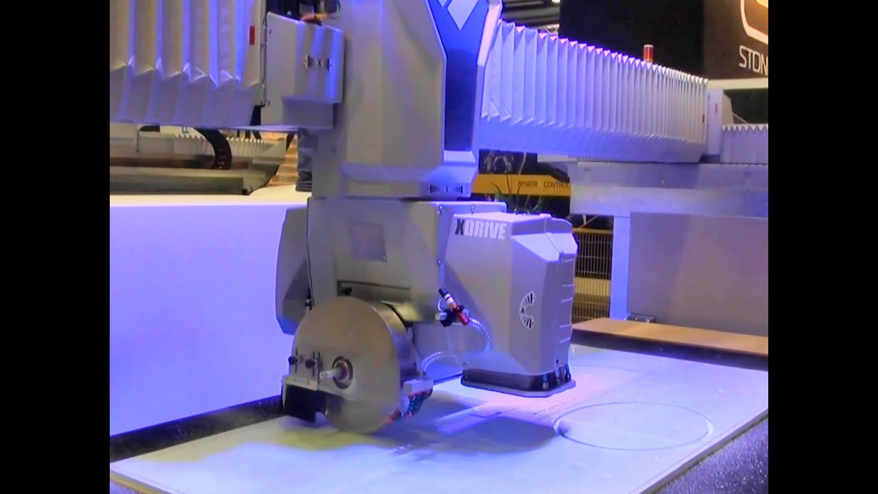 Denver Formula ELITE 5 axis bridge saw/ fresa a ponte a 5 assi - YouTube
