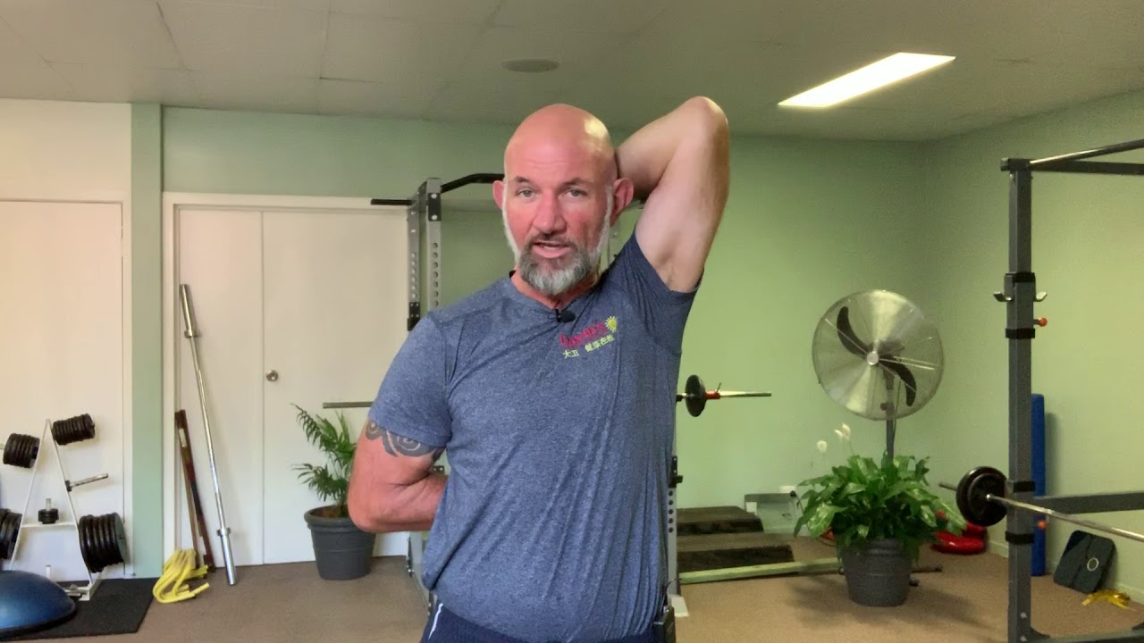 Upper body flexibility test - China - YouTube