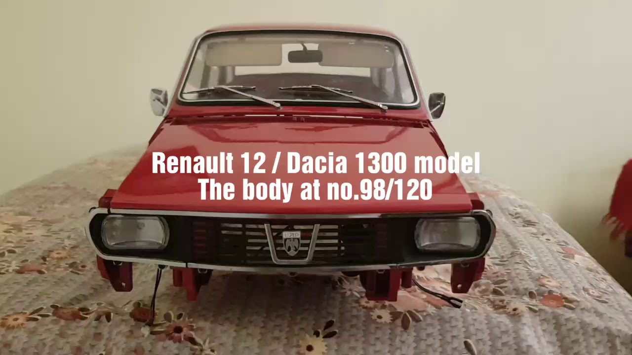Renault 12 / Dacia 1300 model. The body at no.98/120. /Caroseria la nr ...