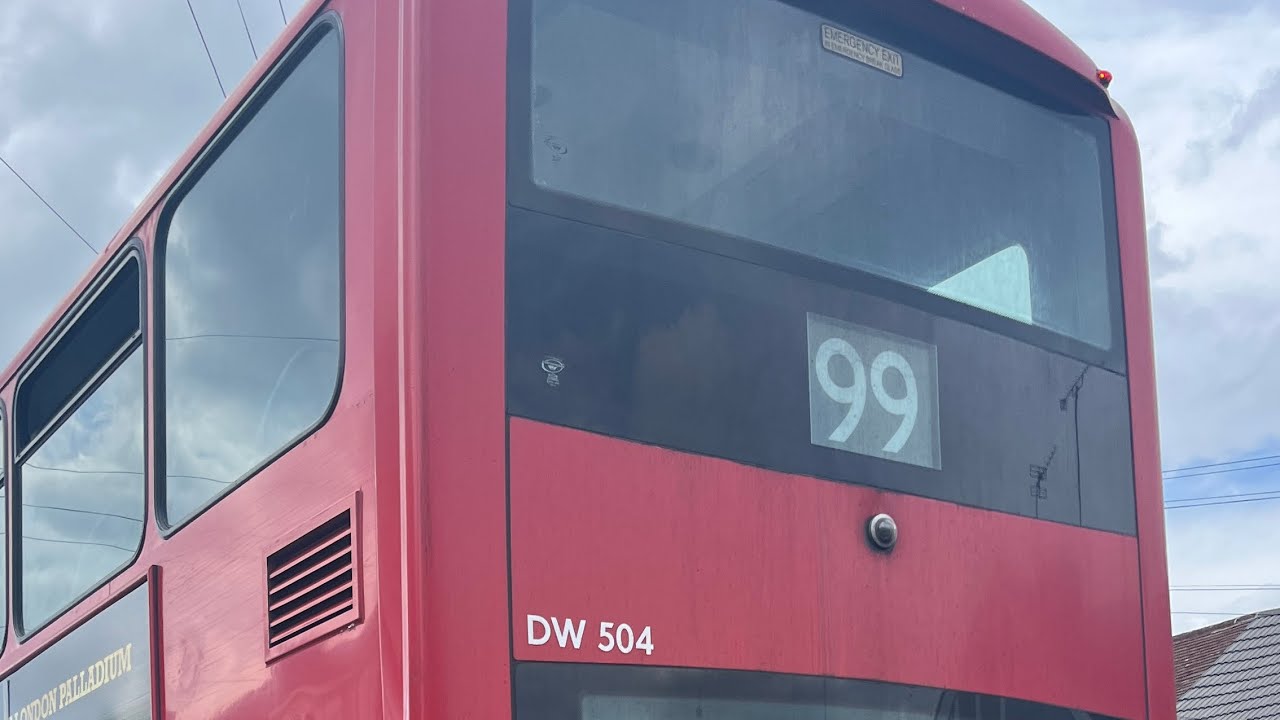 ‘Speedy driver at Bilton Road’ journey on London Bus Route 99 - YouTube