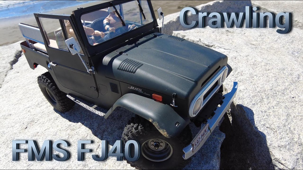 Licensed body Land Cruiser FJ40 FMS - YouTube