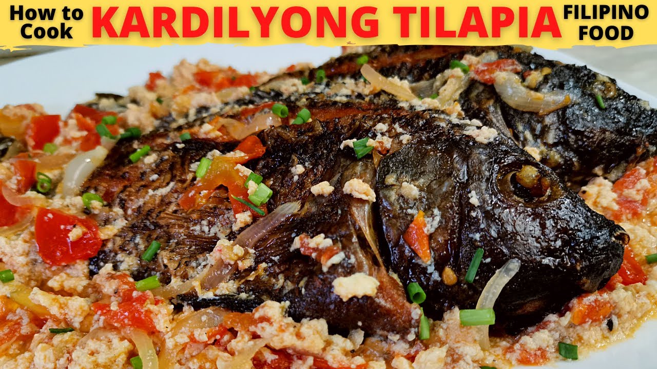 KARDILYONG TILAPIA | Fish Cardillo | Cardillong Isda | FRIED Fish With ...