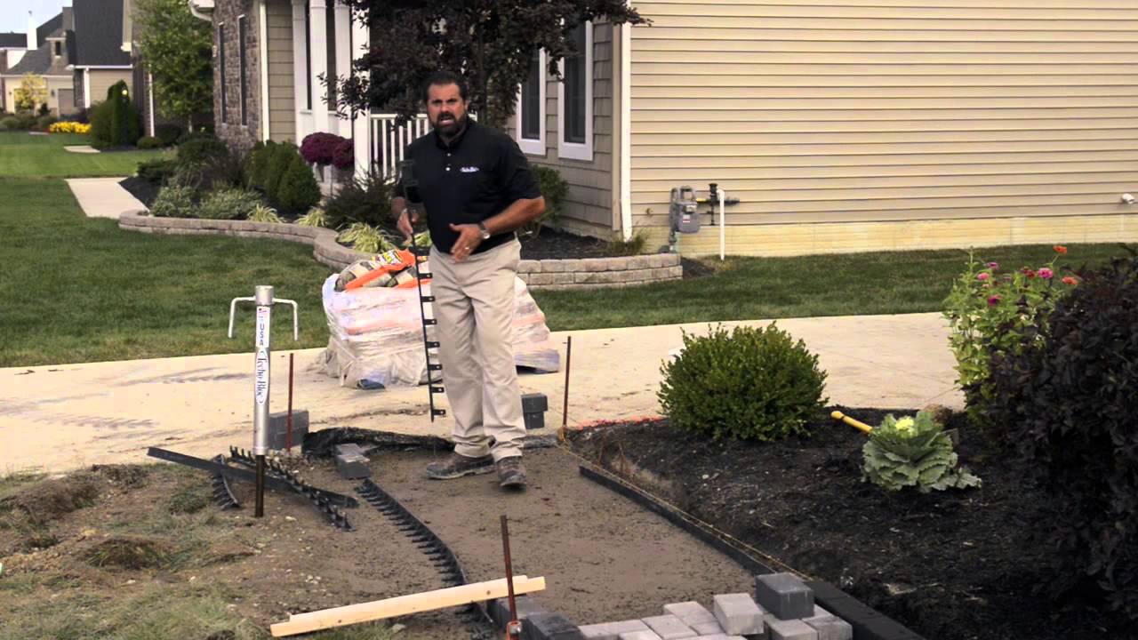 Heated Walkway - Flexible Aggregate Base - YouTube