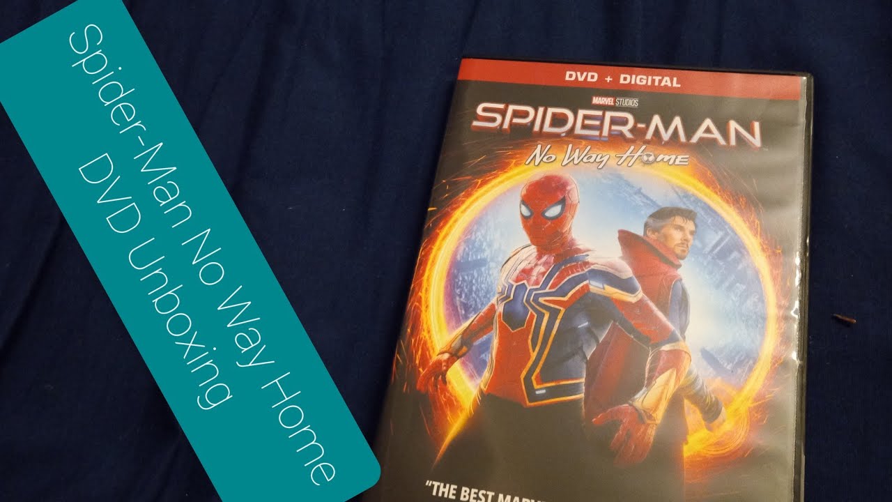 Spider-Man No Way Home DVD Unboxing - YouTube