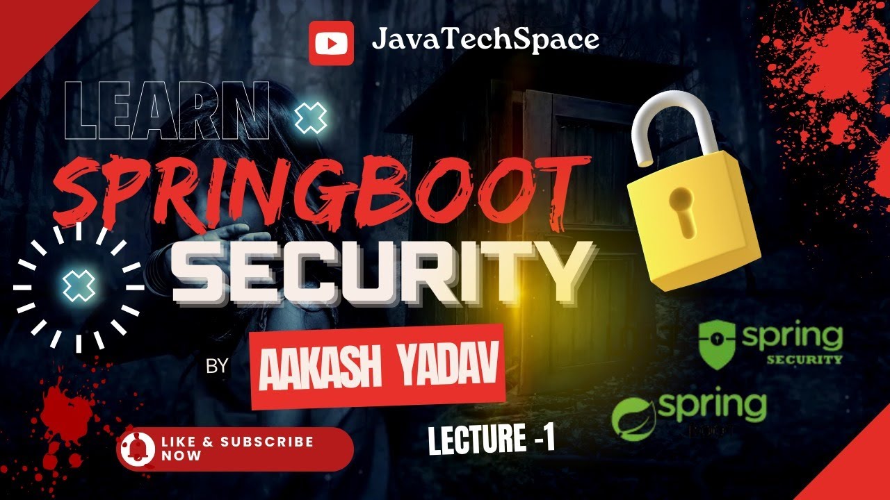 Springboot Security Part 01 Aakash Yadav Sir Youtube