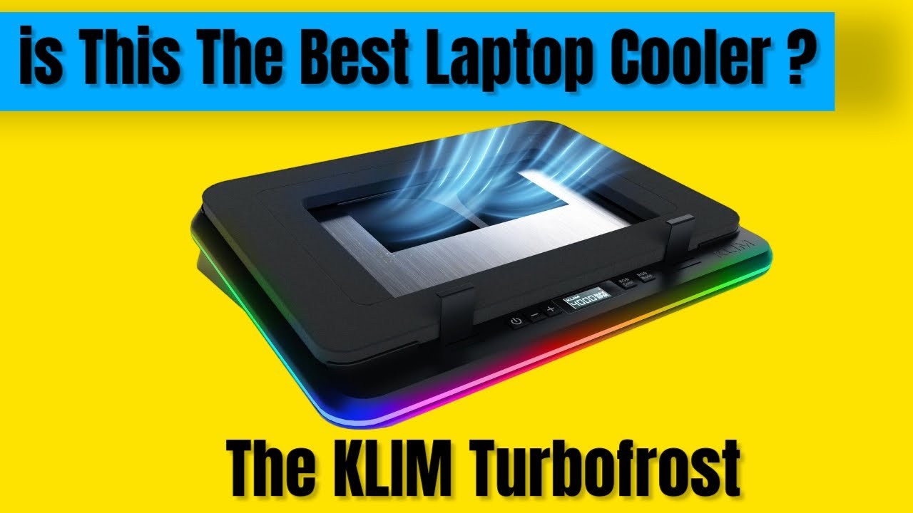 The KLIM Turbofrost Laptop Cooler | Full Review - YouTube