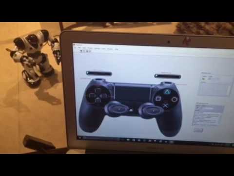 Controlling Robosapien robot through a ps4 controller(Please press CC ...