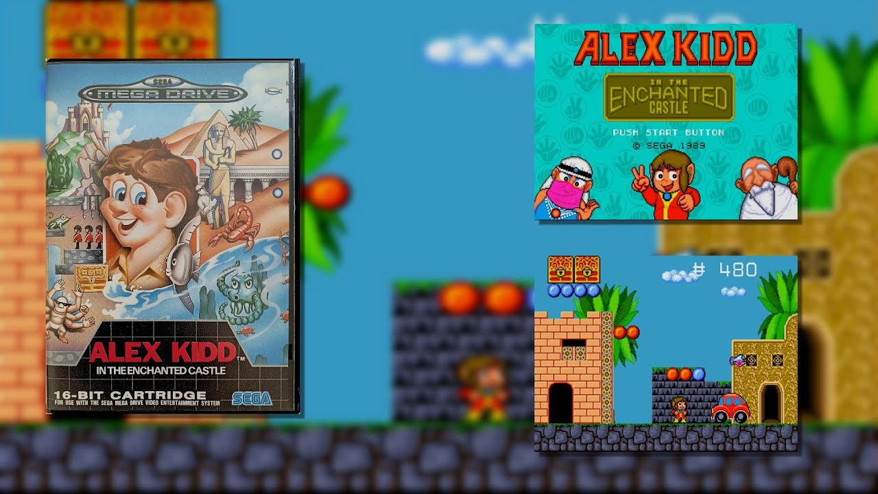 Alex Kidd in the Enchanted Castle (Sega Mega Drive, 1989) [gameplay ...